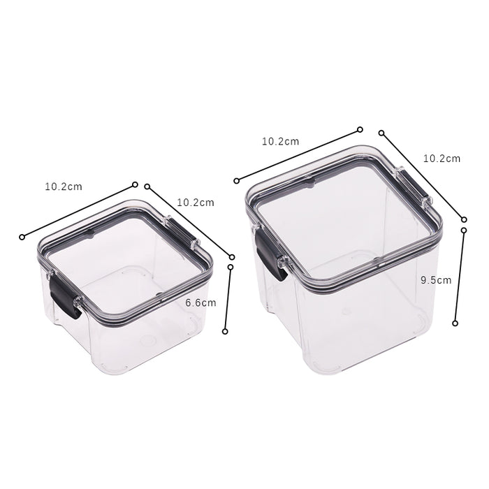 YUNZII Plastic Airtight Switch Can Storage Box