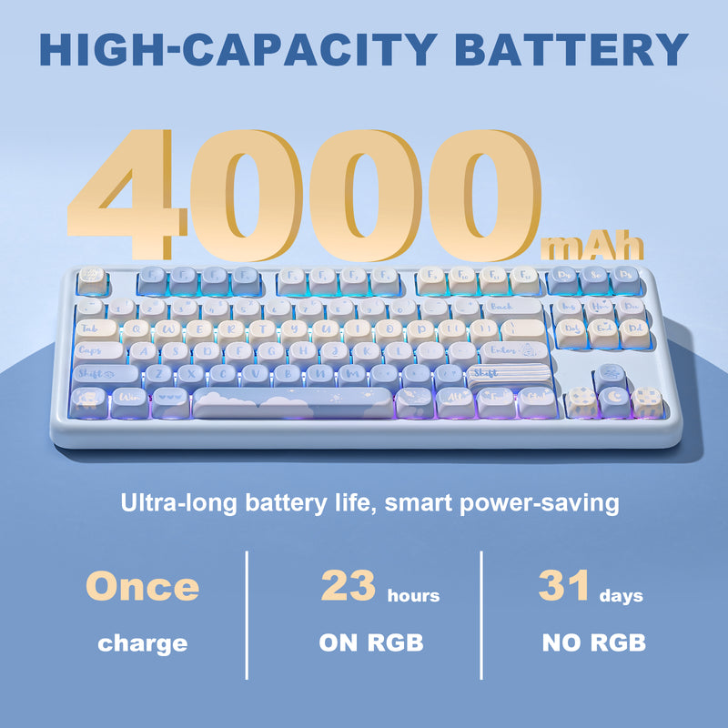 YUNZII B87 QMK/VIA Custom Mechanical Keyboard – YUNZII KEYBOARD