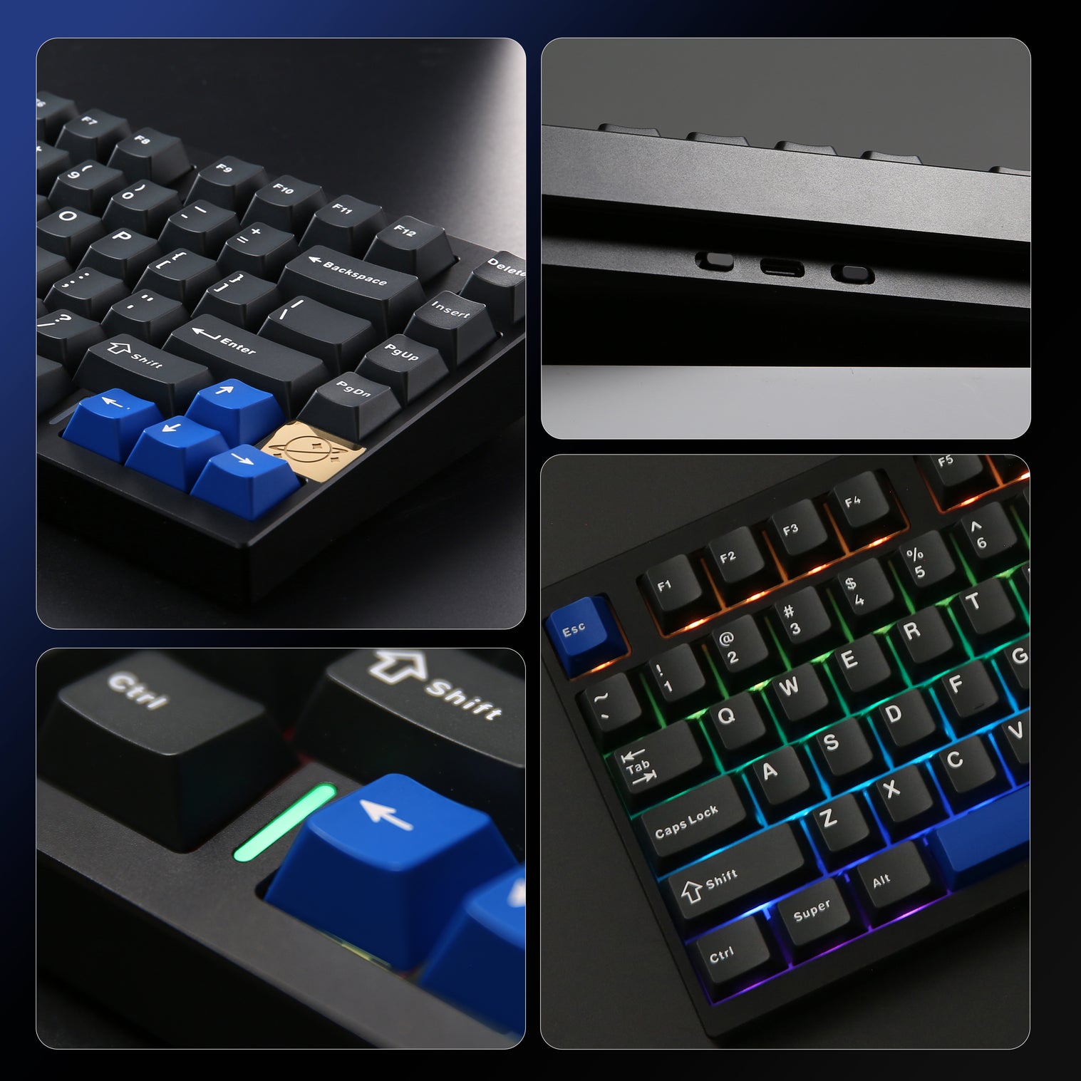 YUNZII AL75 CNC Aluminum Wireless Mechanical Keyboard – YUNZII KEYBOARD