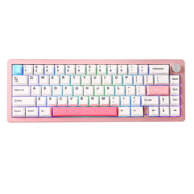YUNZII AL66 Knob CNC Aluminum Wireless Mechanical Keyboard – YUNZII ...