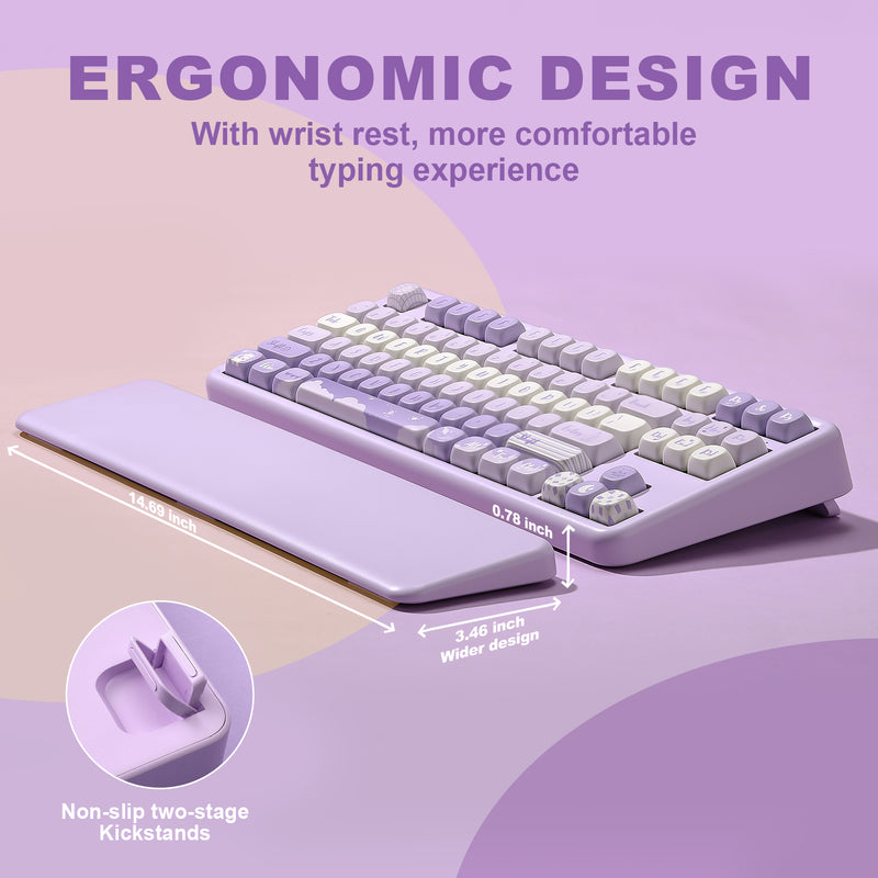 YUNZII B87 QMK/VIA Custom Mechanical Keyboard – YUNZII KEYBOARD