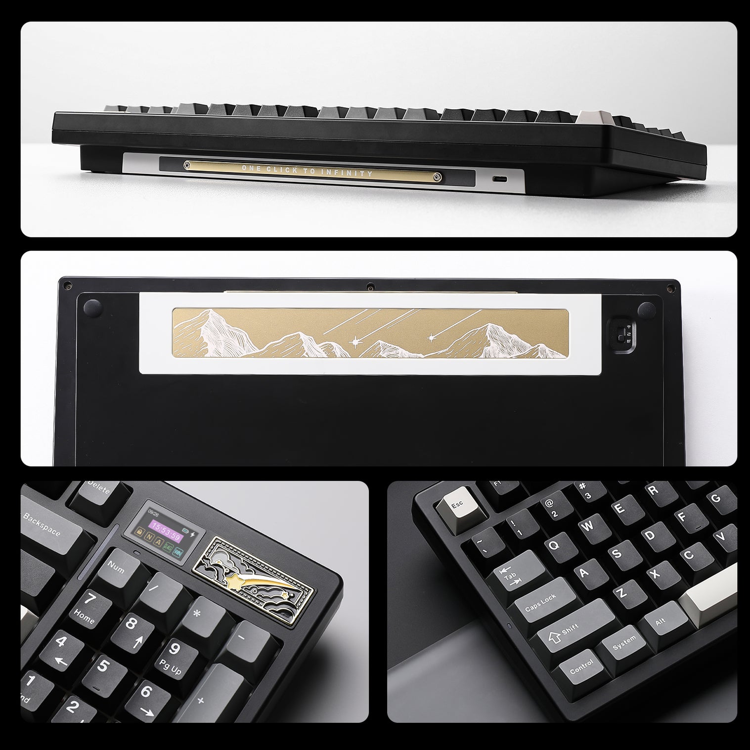 YUNZII IF99 QMK/VIA Full Size LCD Mechanical Keyboard – YUNZII KEYBOARD