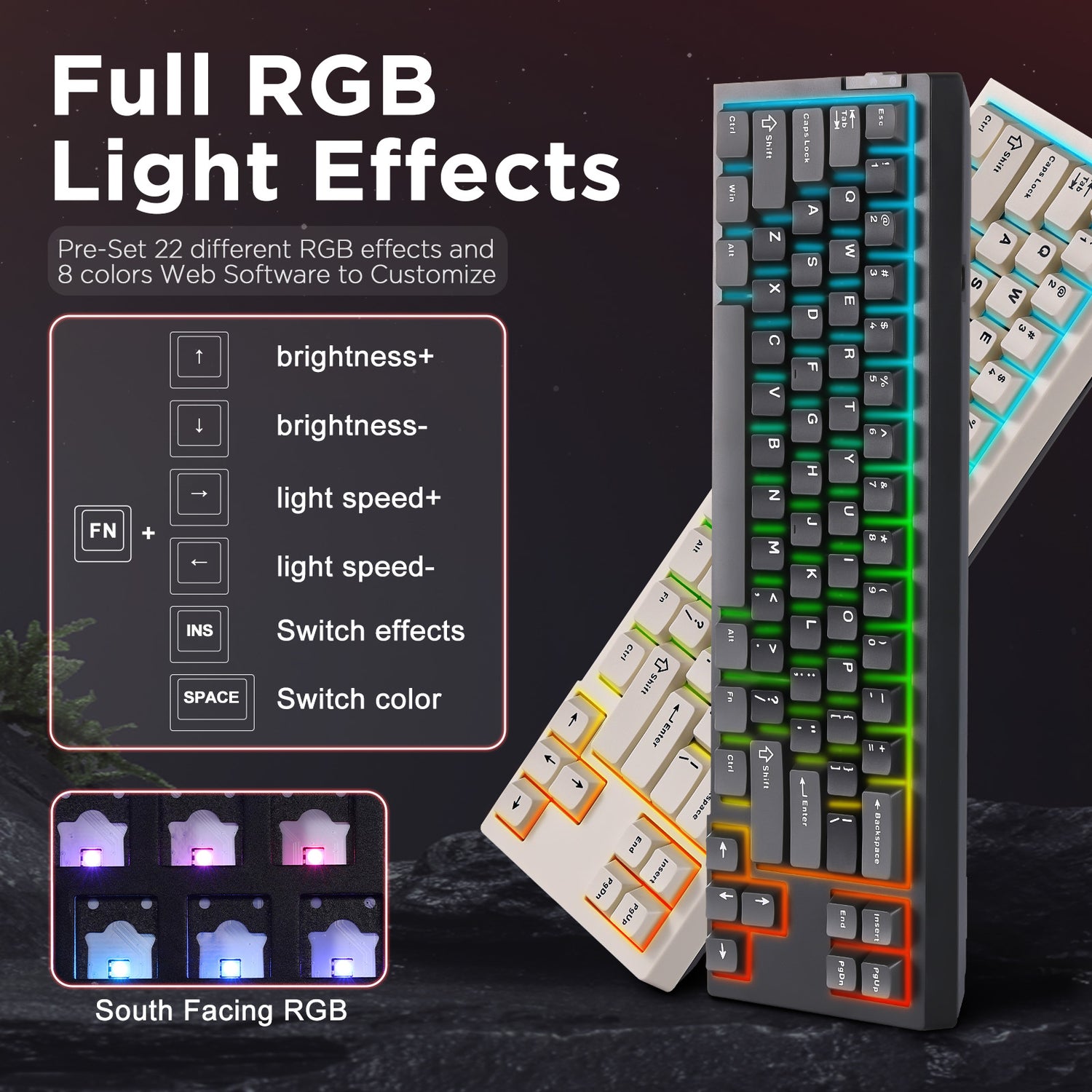 YUNZII RT68 Rapid Trigger Gaming Magnetic Keyboard – YUNZII KEYBOARD