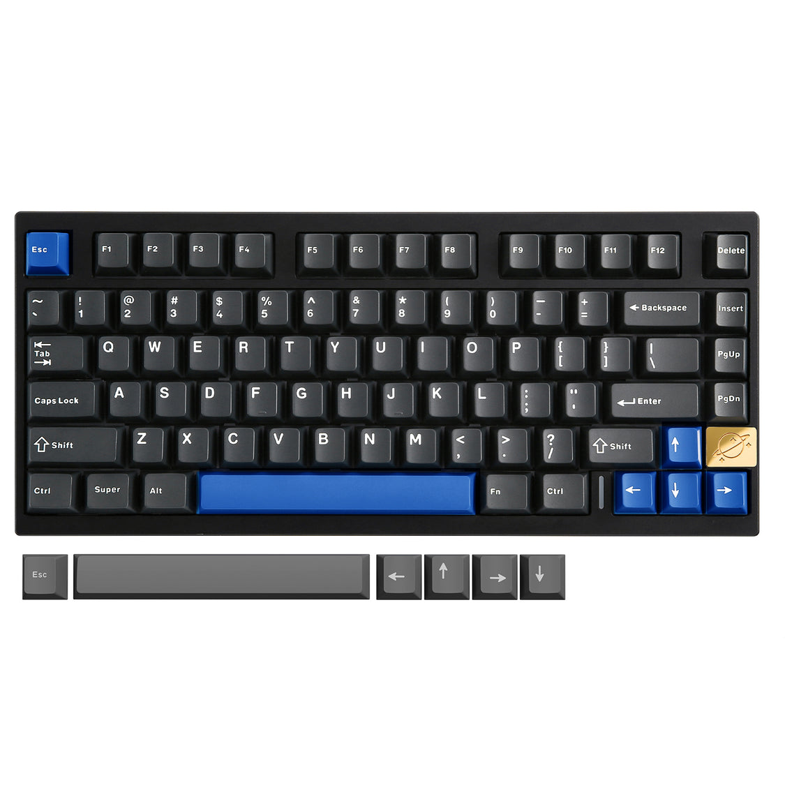 YUNZII AL75 CNC Aluminum Wireless Mechanical Keyboard – YUNZII KEYBOARD