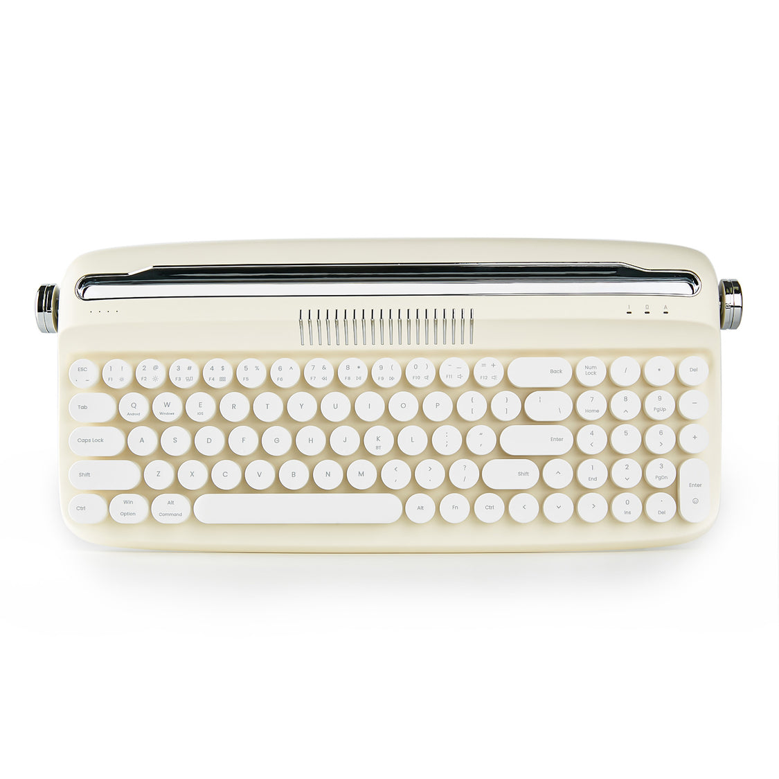 Yunzii Actto B309 Upgraded Rechargeable Wireless Retro Typewriter Keyb