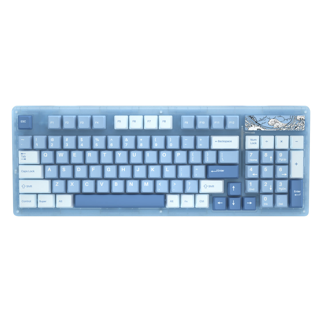 YUNZII Keynovo IF98 Hot-Swappable Gasket Mounted Mechanical Keyboard ...