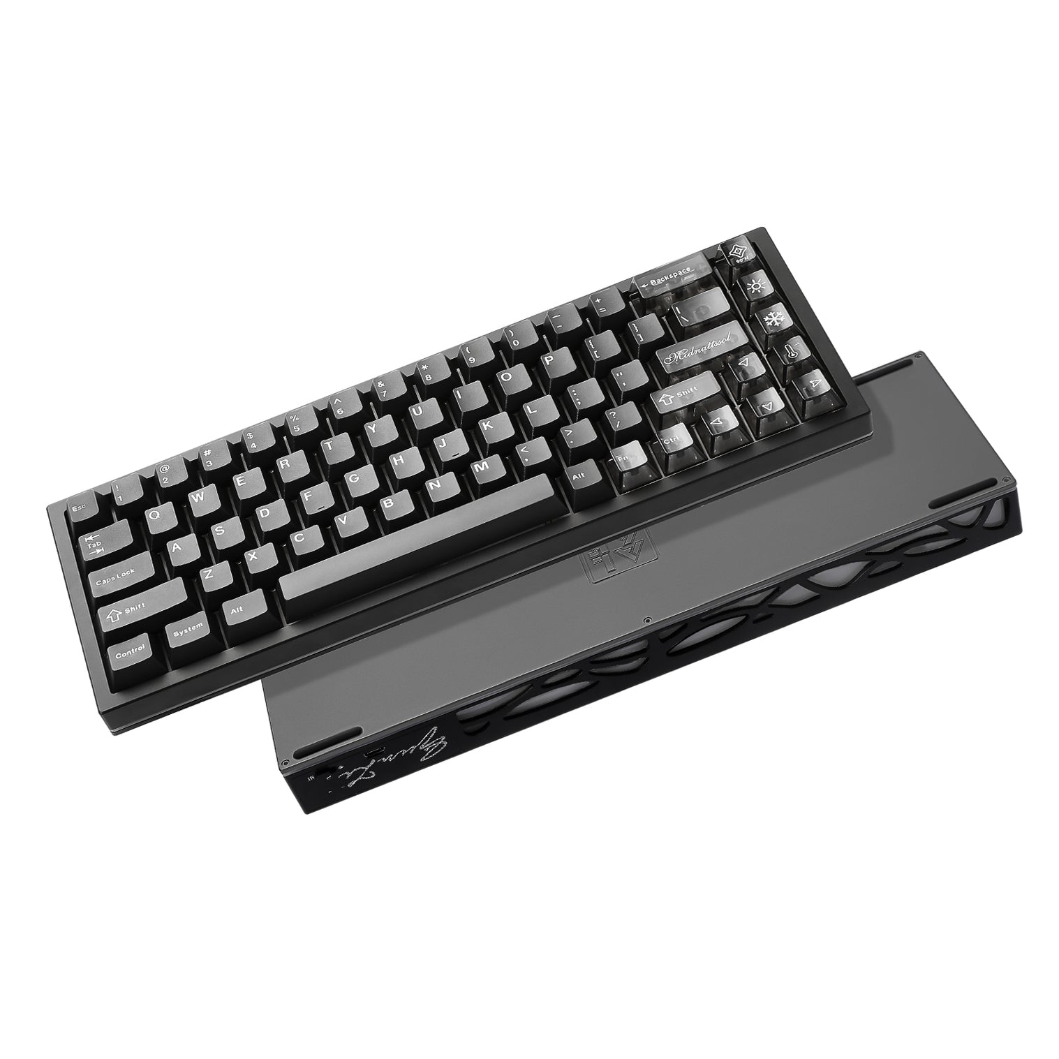 YUNZII AL65 QMK/VIA Custom Hollow Mechanical Keyboard – YUNZII KEYBOARD