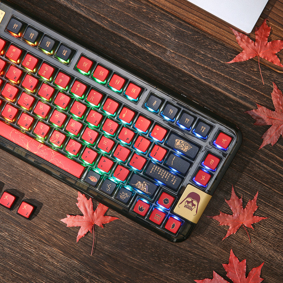 YUNZII Nine-Tailed Fox Keycap Set