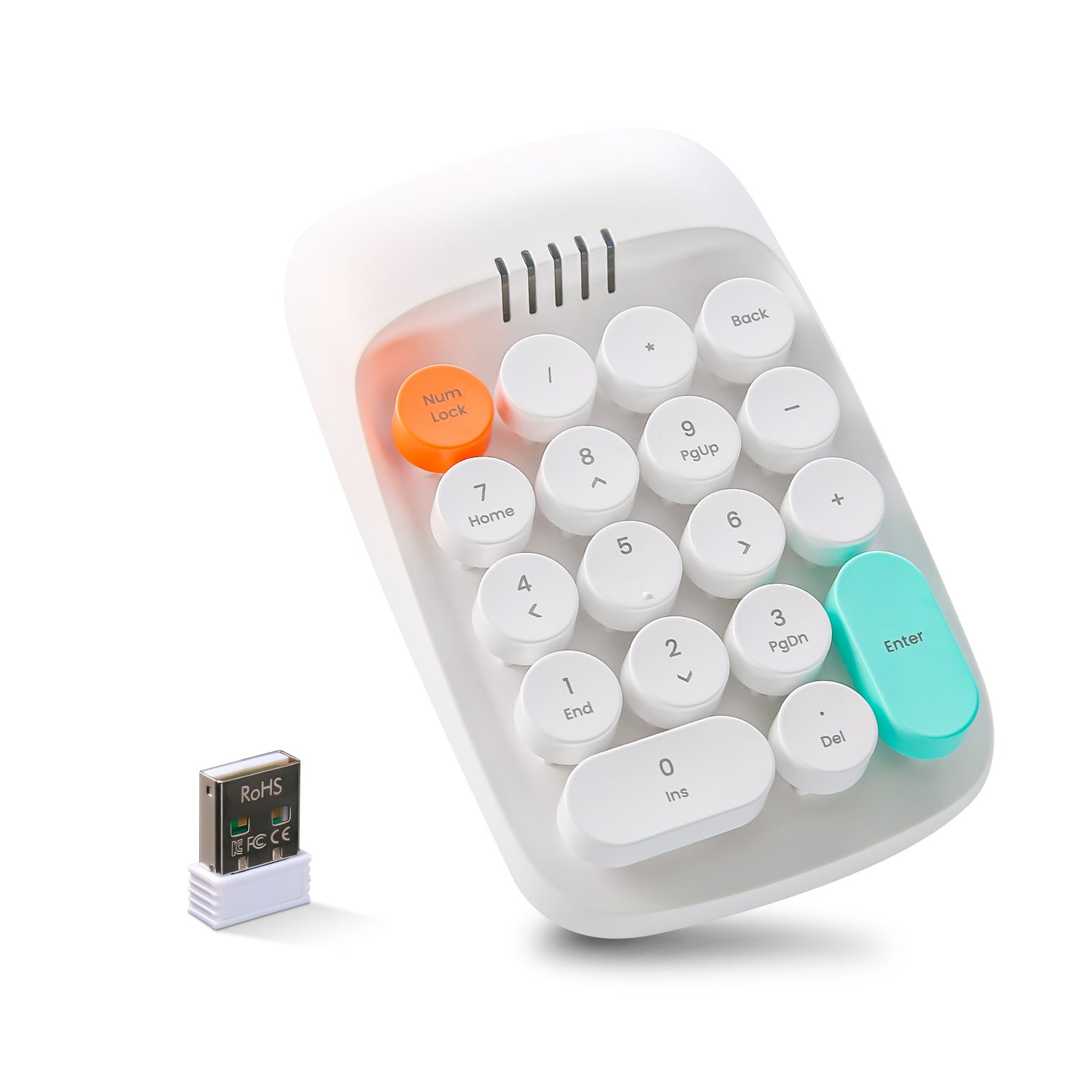 YUNZII ACTTO ANBK-01 Wireless Numeric Keypad Numpad – YUNZII KEYBOARD