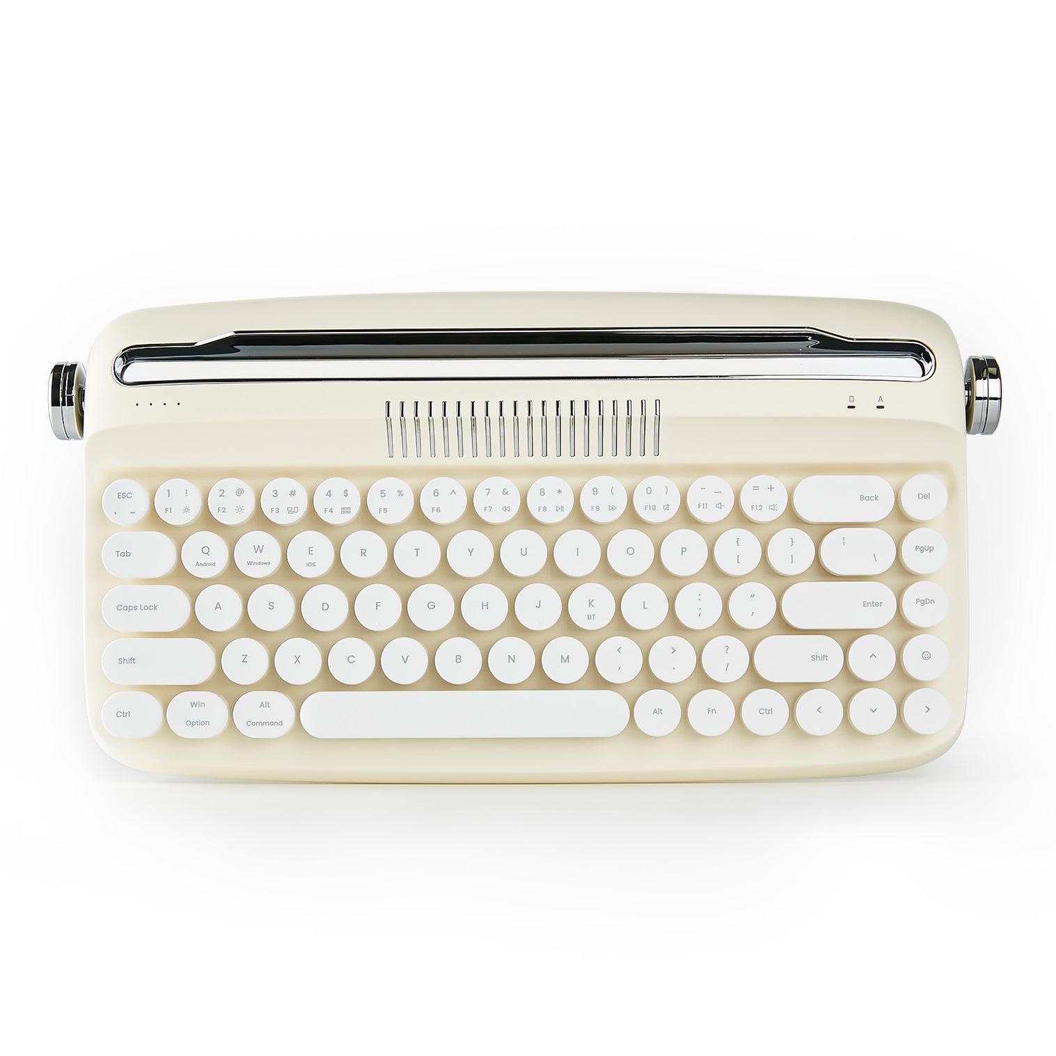 YUNZII ACTTO B307 Upgraded Rechargeable Wireless Retro Typewriter Keyb ...