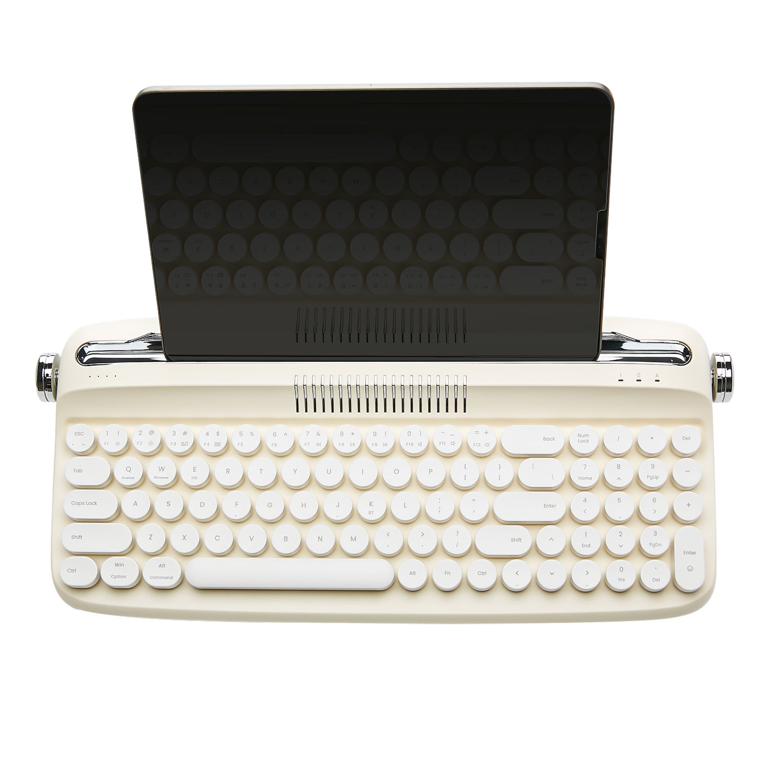 YUNZII ACTTO B309 Upgraded Rechargeable Wireless Retro Typewriter Keyb ...