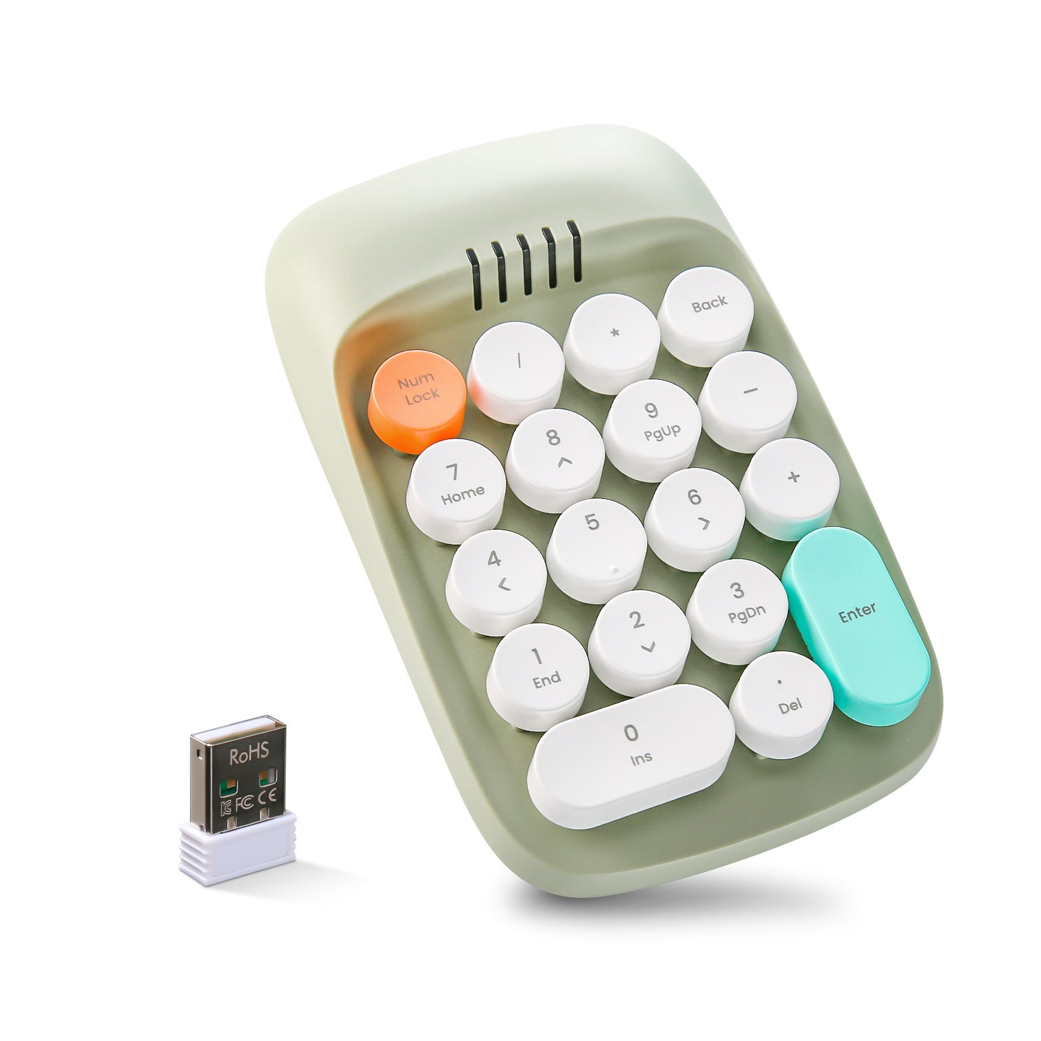 YUNZII ACTTO ANBK-01 Wireless Numeric Keypad Numpad – YUNZII KEYBOARD