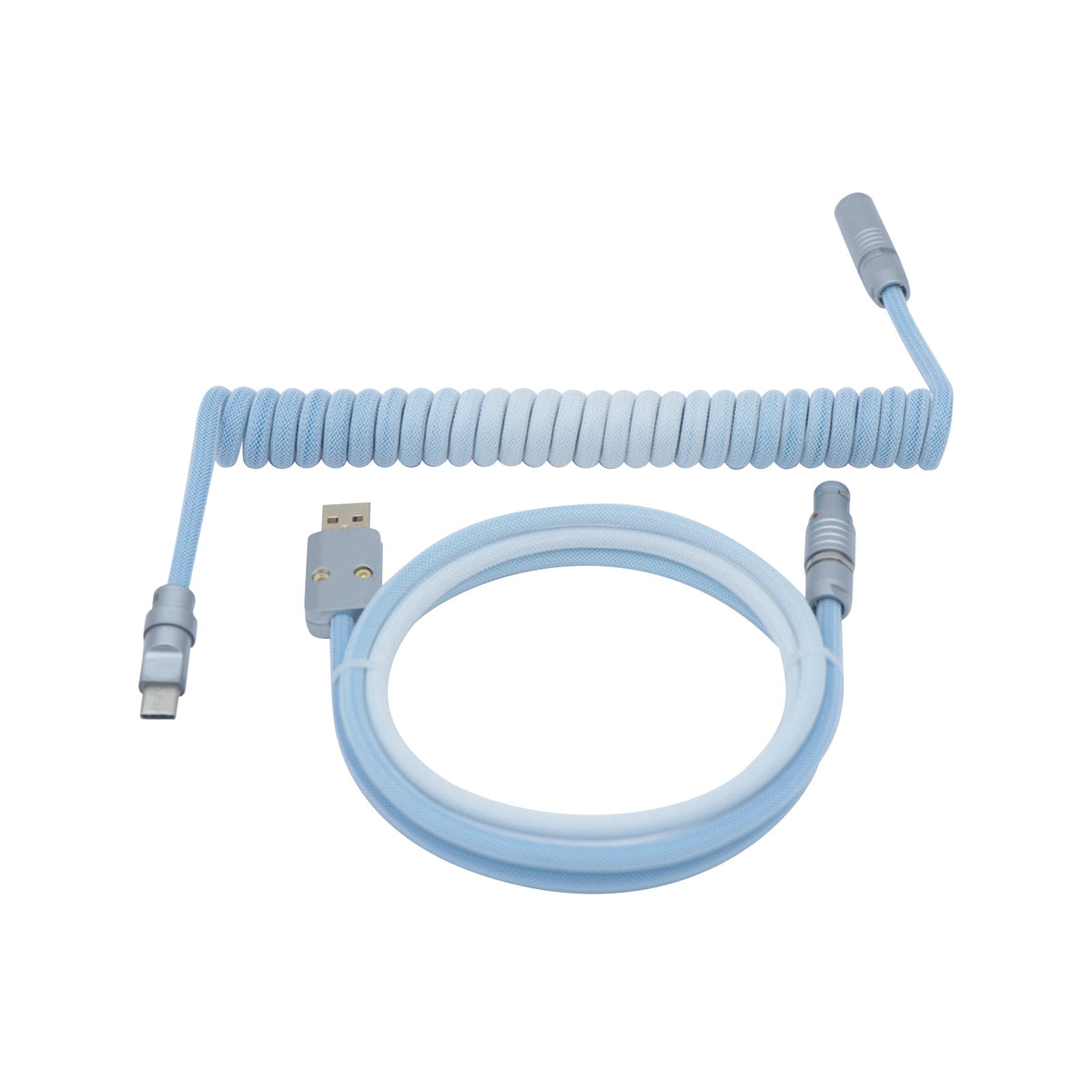 YUNZII Custom Coiled Aviator USB Cable Cord- Gradient Color – YUNZII ...