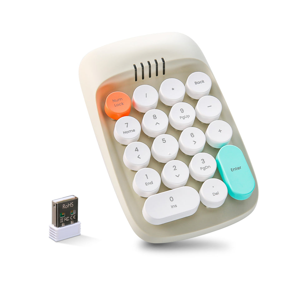 YUNZII ACTTO ANBK-01 Wireless Numeric Keypad Numpad – YUNZII KEYBOARD