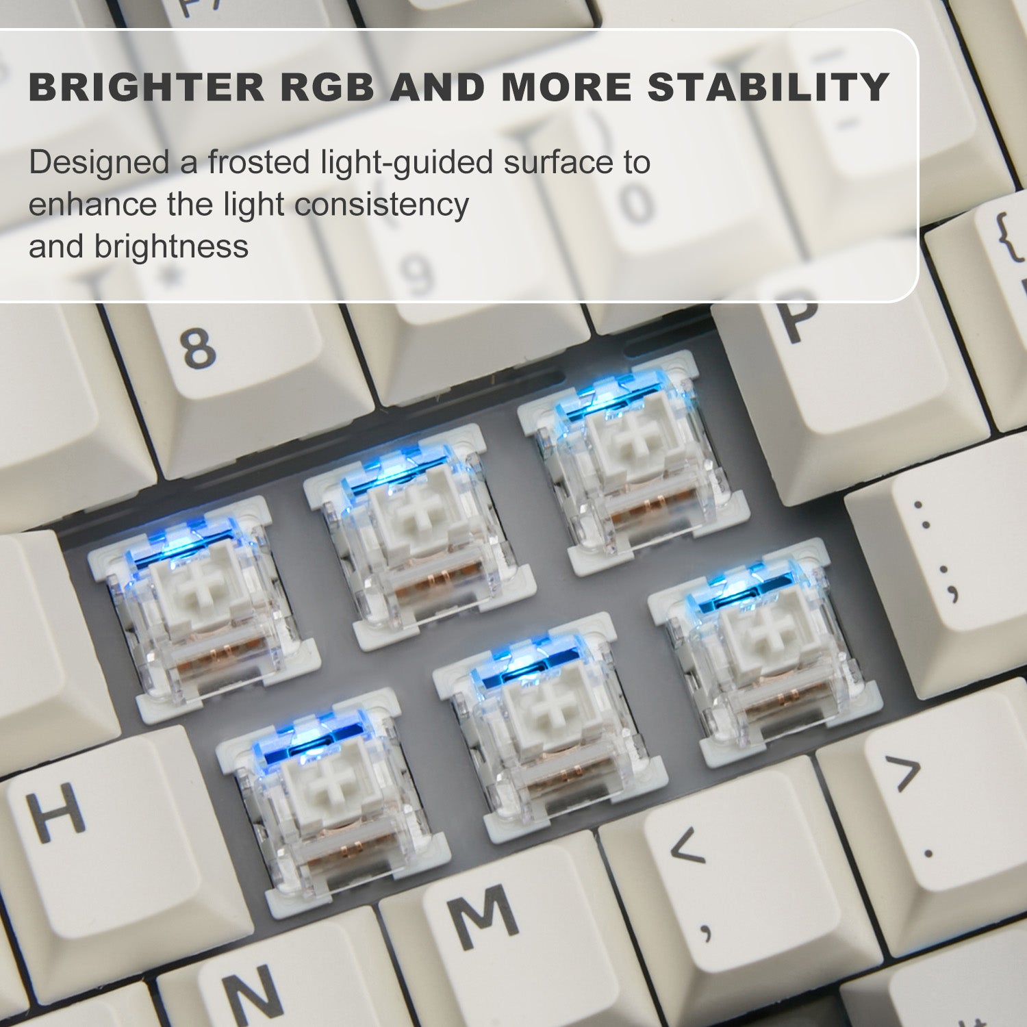 YUNZII Milk 3-Pin Mechanical Keyboard Linear Switch – YUNZII KEYBOARD