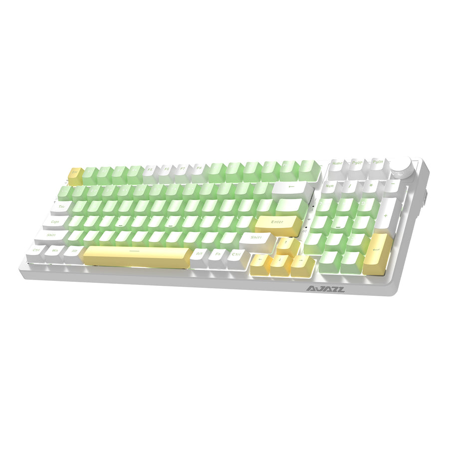 YUNZII Ajazz AK992 Hot-Swappable Gasket Mounted Mechanical Keyboard ...