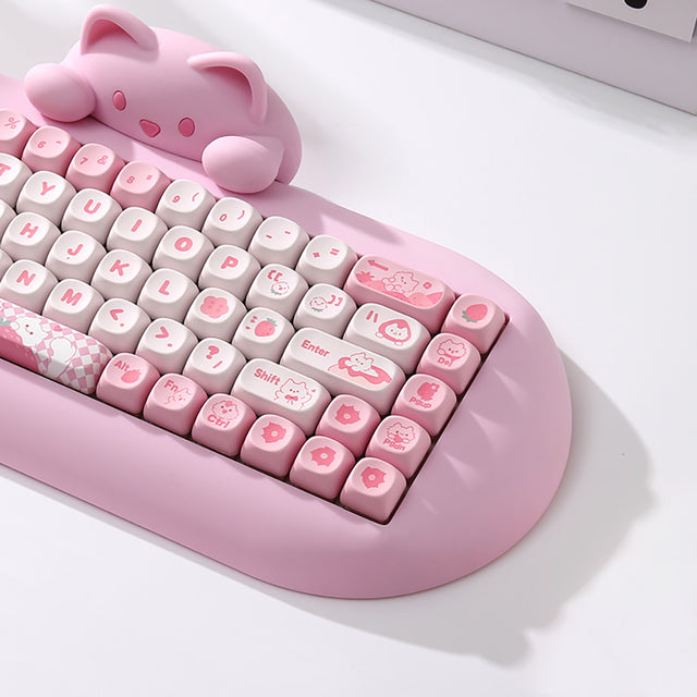 YUNZII Meow Meow MOA Profile Keycap Set – YUNZII KEYBOARD