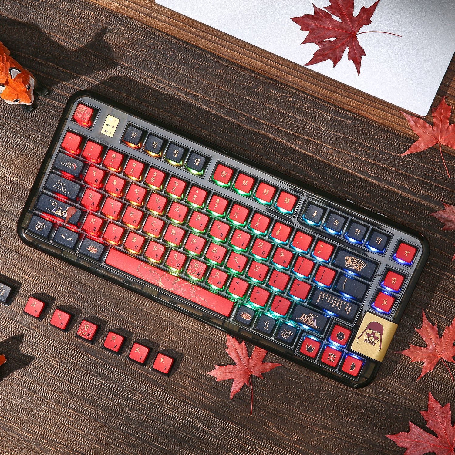 YUNZII Nine-Tailed Fox Keycap Set – YUNZII KEYBOARD