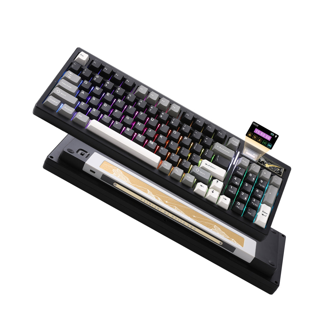 YUNZII IF99 QMK/VIA Full Size LCD Mechanical Keyboard – YUNZII KEYBOARD