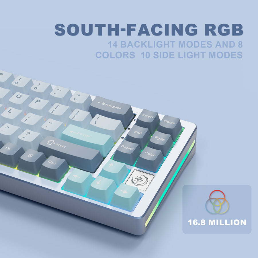 YUNZII AL71 Full Aluminum Mechanical Keyboard – YUNZII KEYBOARD