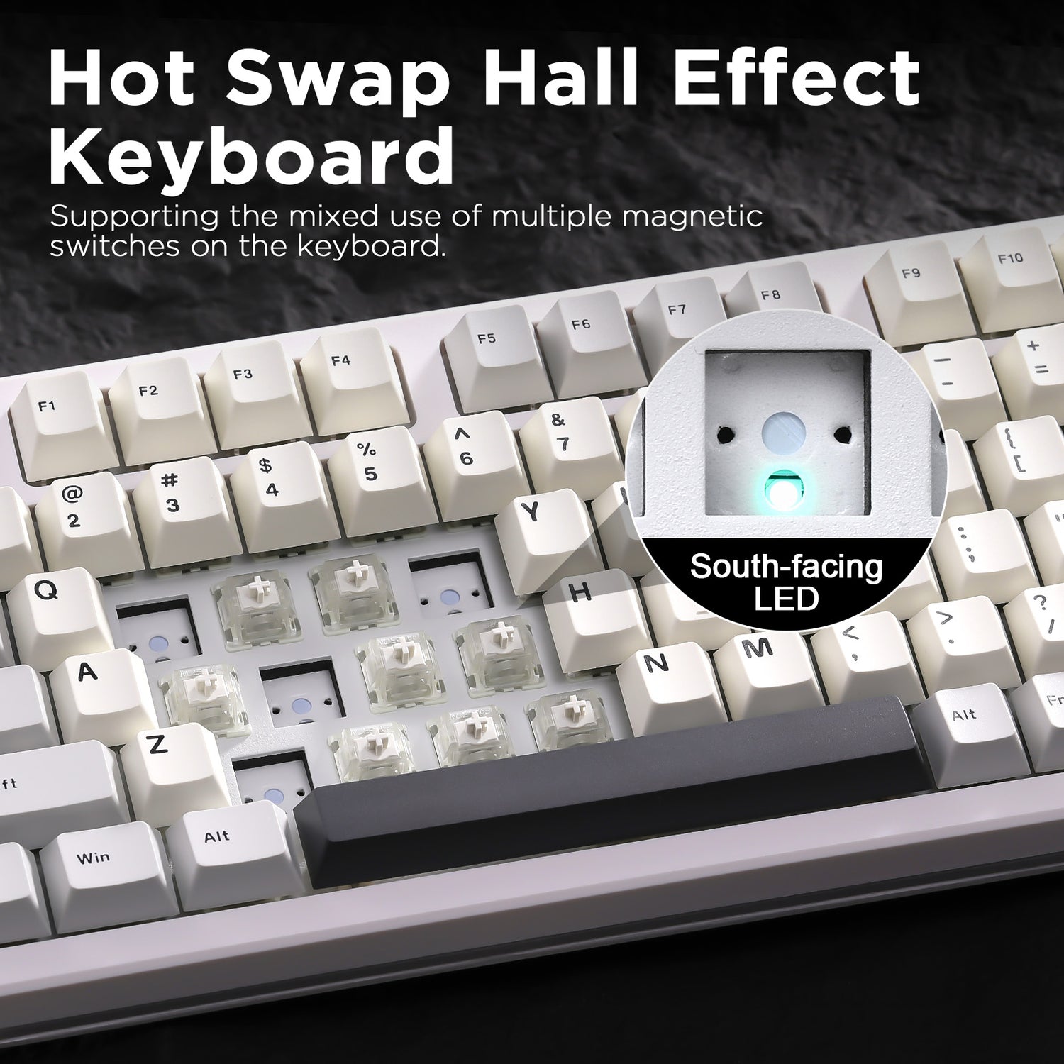 YUNZII RT80 Rapid Trigger 8K Magnetic Keyboard – YUNZII KEYBOARD