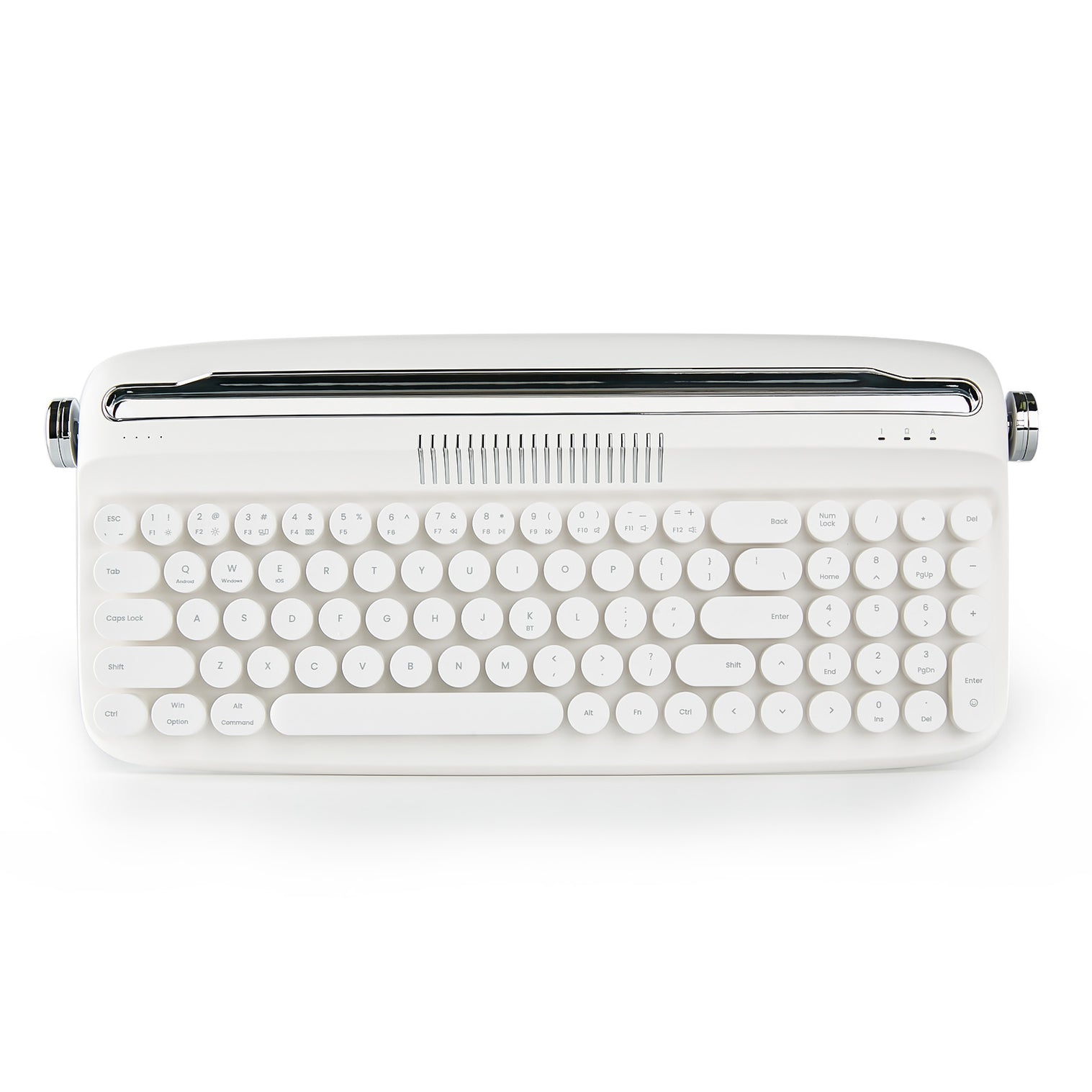 YUNZII ACTTO B309 Upgraded Rechargeable Wireless Retro Typewriter Keyb ...