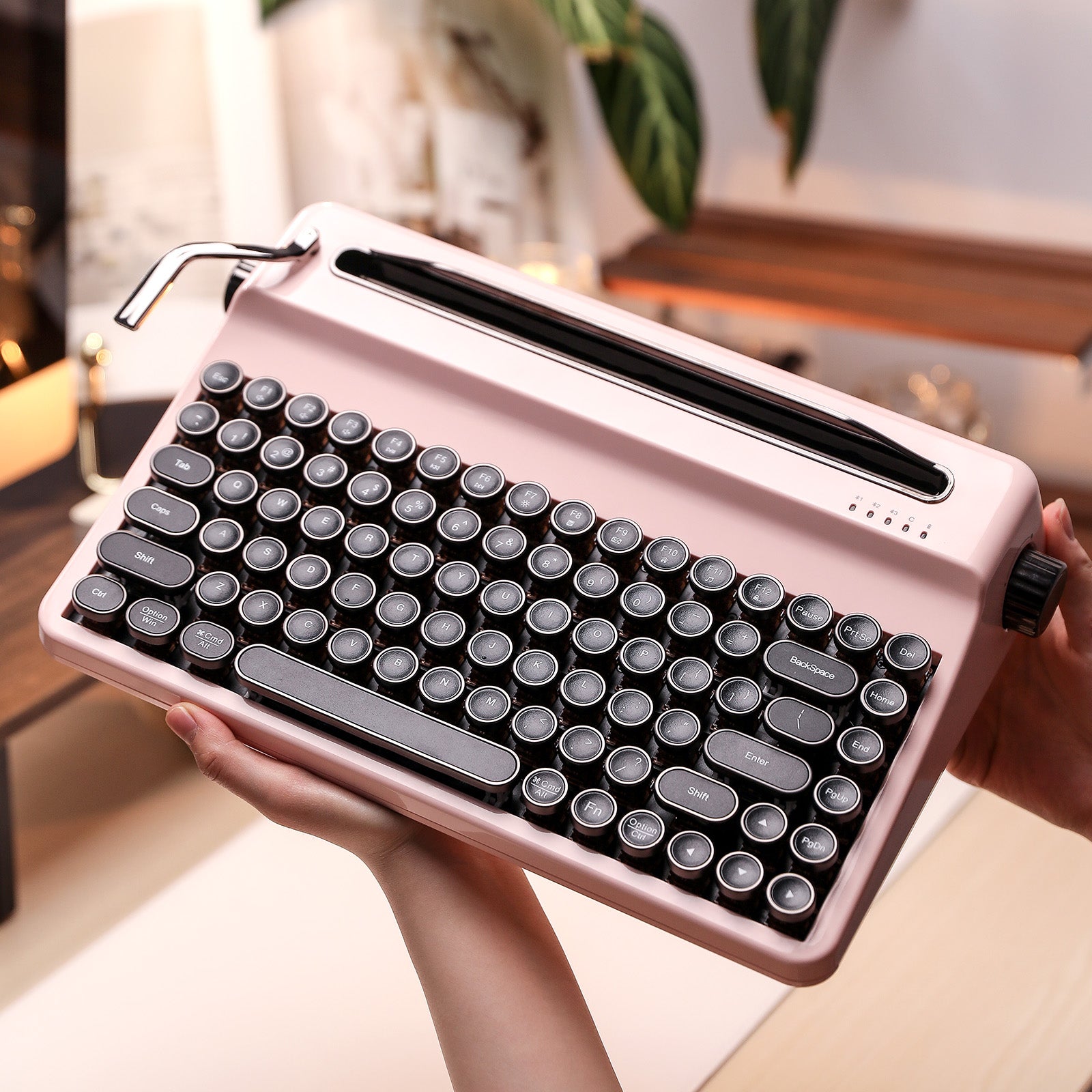YUNZII QL75 Retro Typewriter QMK/VIA Mechanical Keyboard YUNZII QL75 Retro Typewriter QMK/VIA Mechanical Keyboard