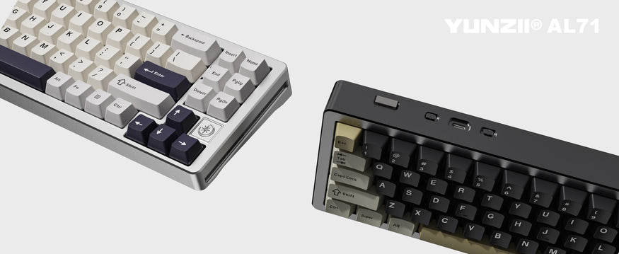 YUNZII AL71 Full Aluminum Mechanical Keyboard – YUNZII KEYBOARD
