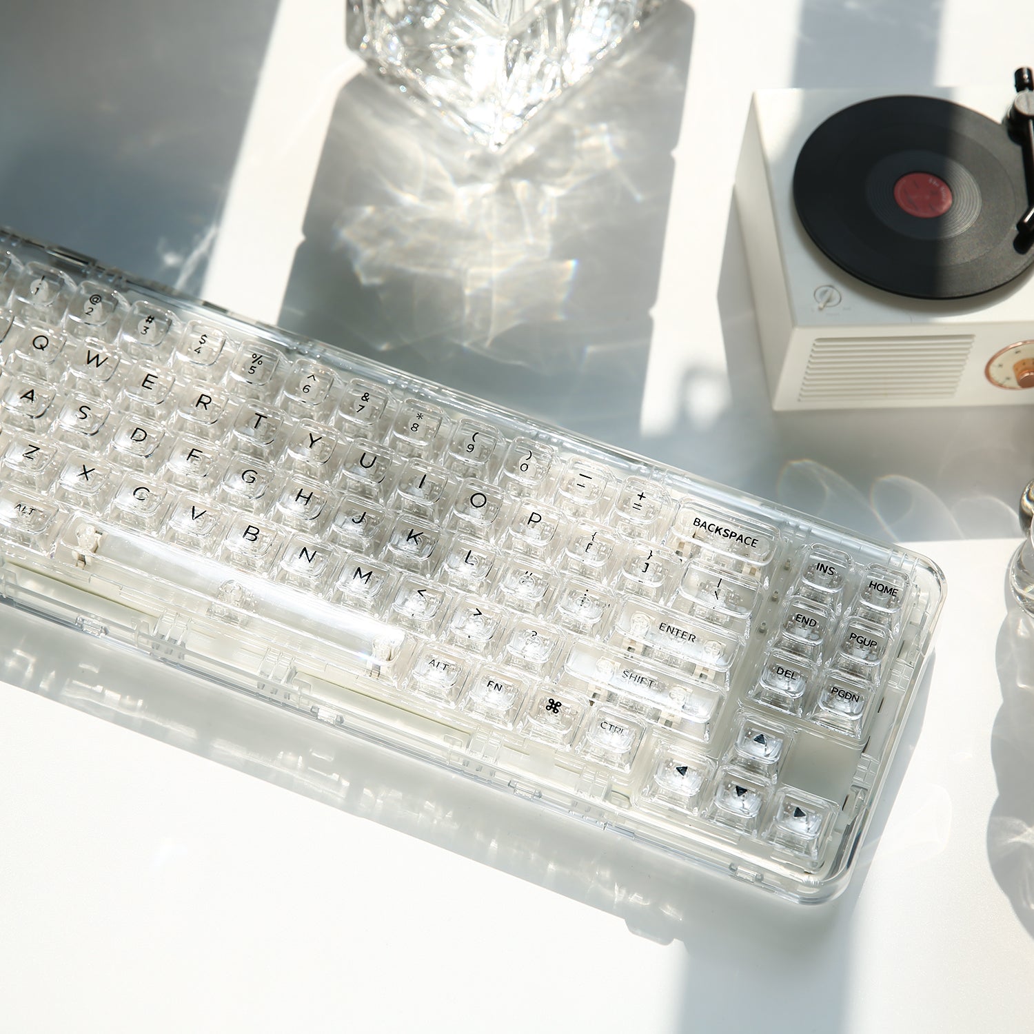 YUNZII X71 Transparent Wireless Gasket Mechanical Keyboard – YUNZII ...