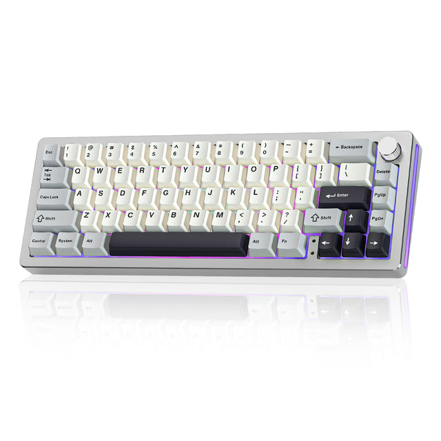 YUNZII AL66 Knob CNC Aluminum Wireless Mechanical Keyboard – YUNZII ...