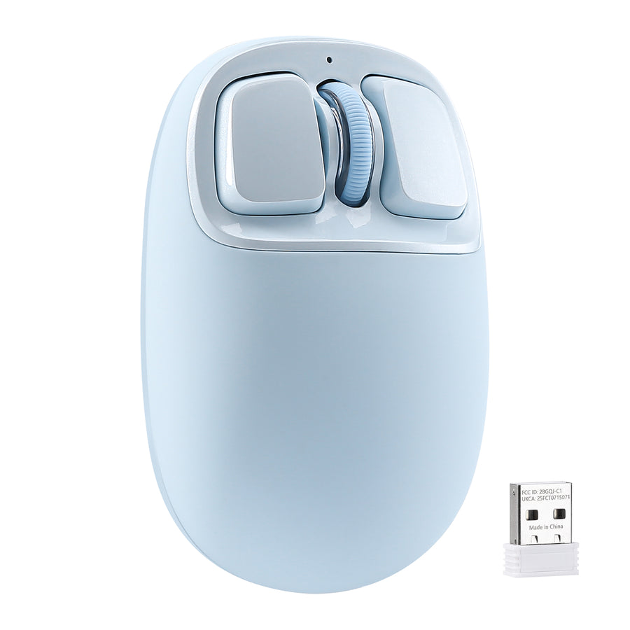 YUNZII C1 Silicone Tri-Mode Wireless Custom Mouse – YUNZII KEYBOARD