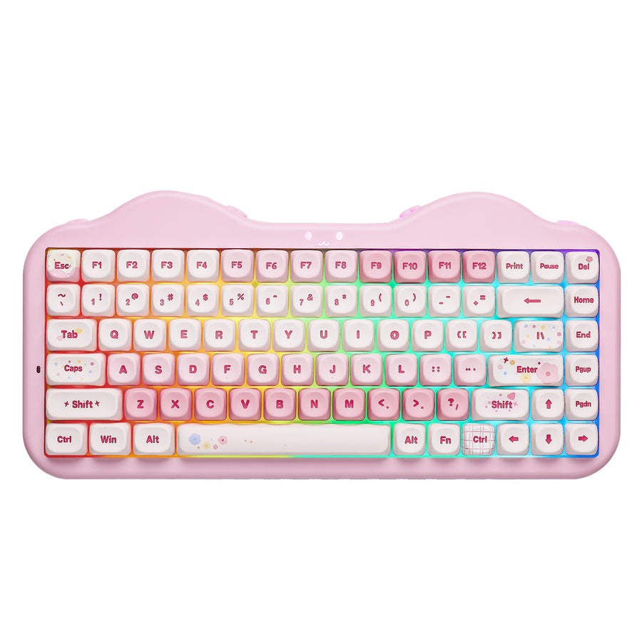 YUNZII C75 Cake Meow Wireless Mechanical Keyboard – YUNZII KEYBOARD
