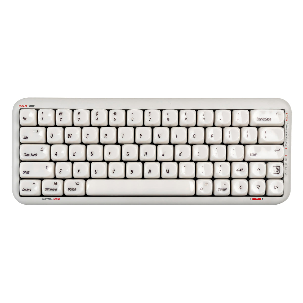 YUNZII Minimalism Ceramic Style MOA Profile Keycap Set – YUNZII KEYBOARD