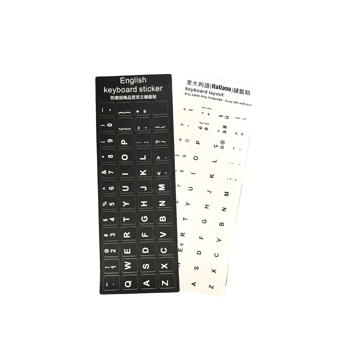 Multilingual Keyboard Sticker – YUNZII KEYBOARD
