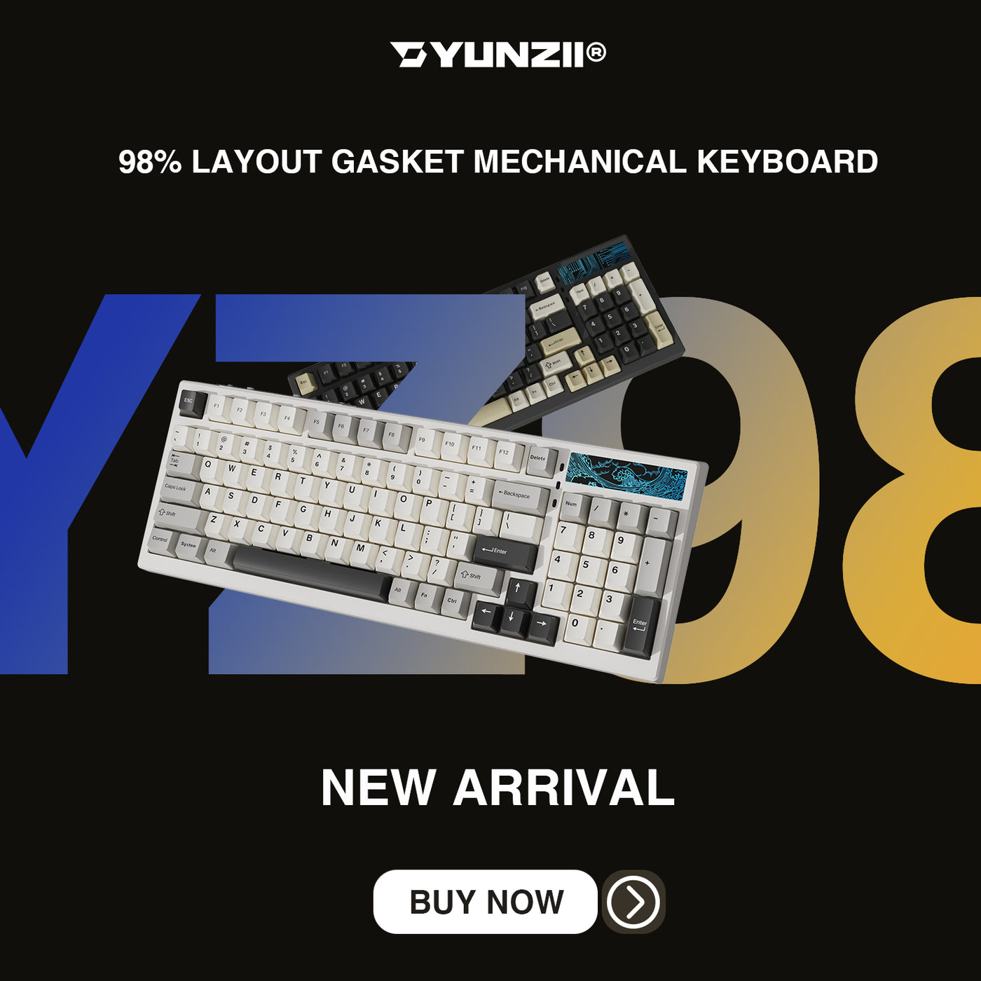 YUNZII Keyboard Best Mechanical Keyboard – YUNZII KEYBOARD