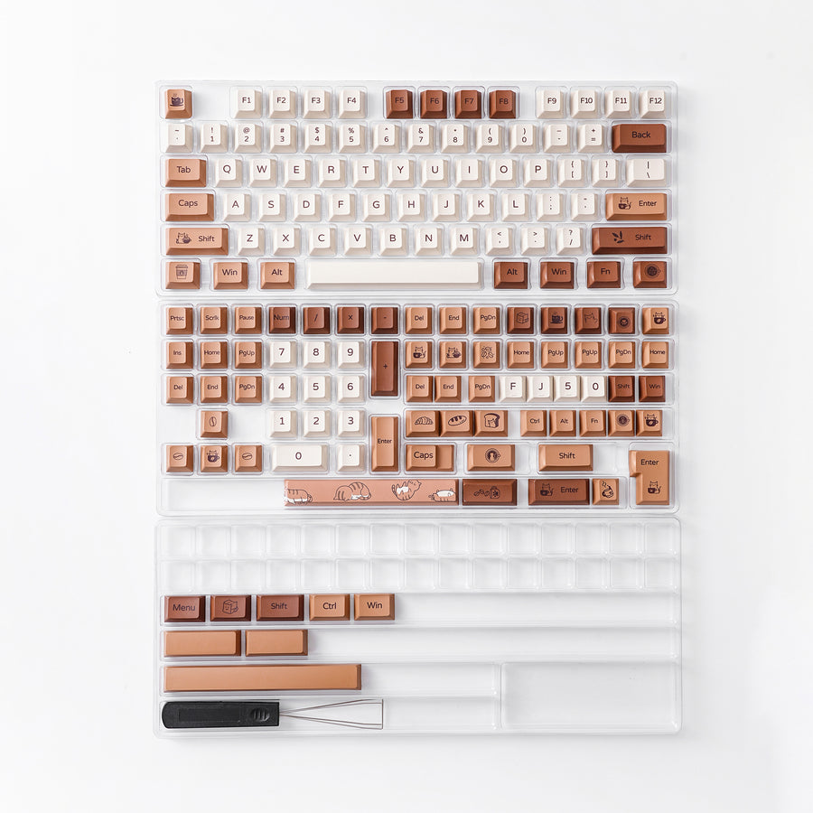 YUNZII Coffee Cat Keycap Set – YUNZII KEYBOARD