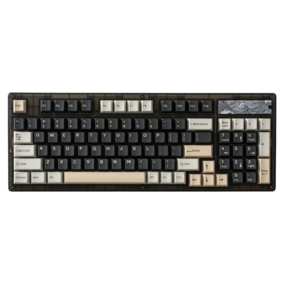 YUNZII Keynovo IF98 Hot-Swappable Gasket Mounted Mechanical Keyboard ...