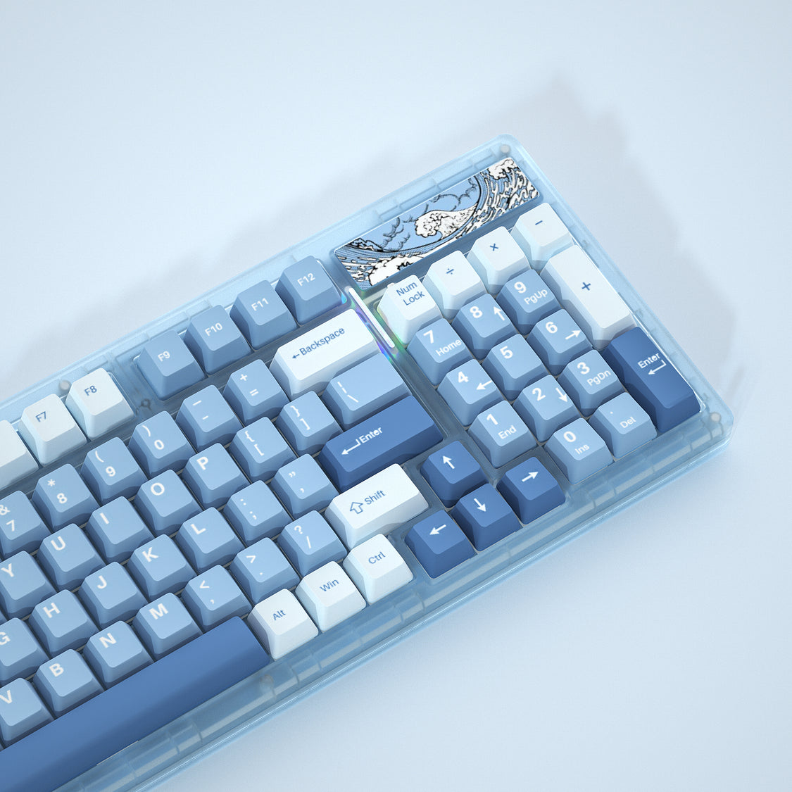 YUNZII Keynovo IF98 Hot-Swappable Gasket Mounted Mechanical Keyboard ...