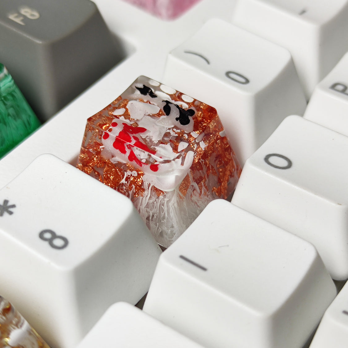 YUNZII Koi Fish Resin Artisan Keycaps – YUNZII KEYBOARD