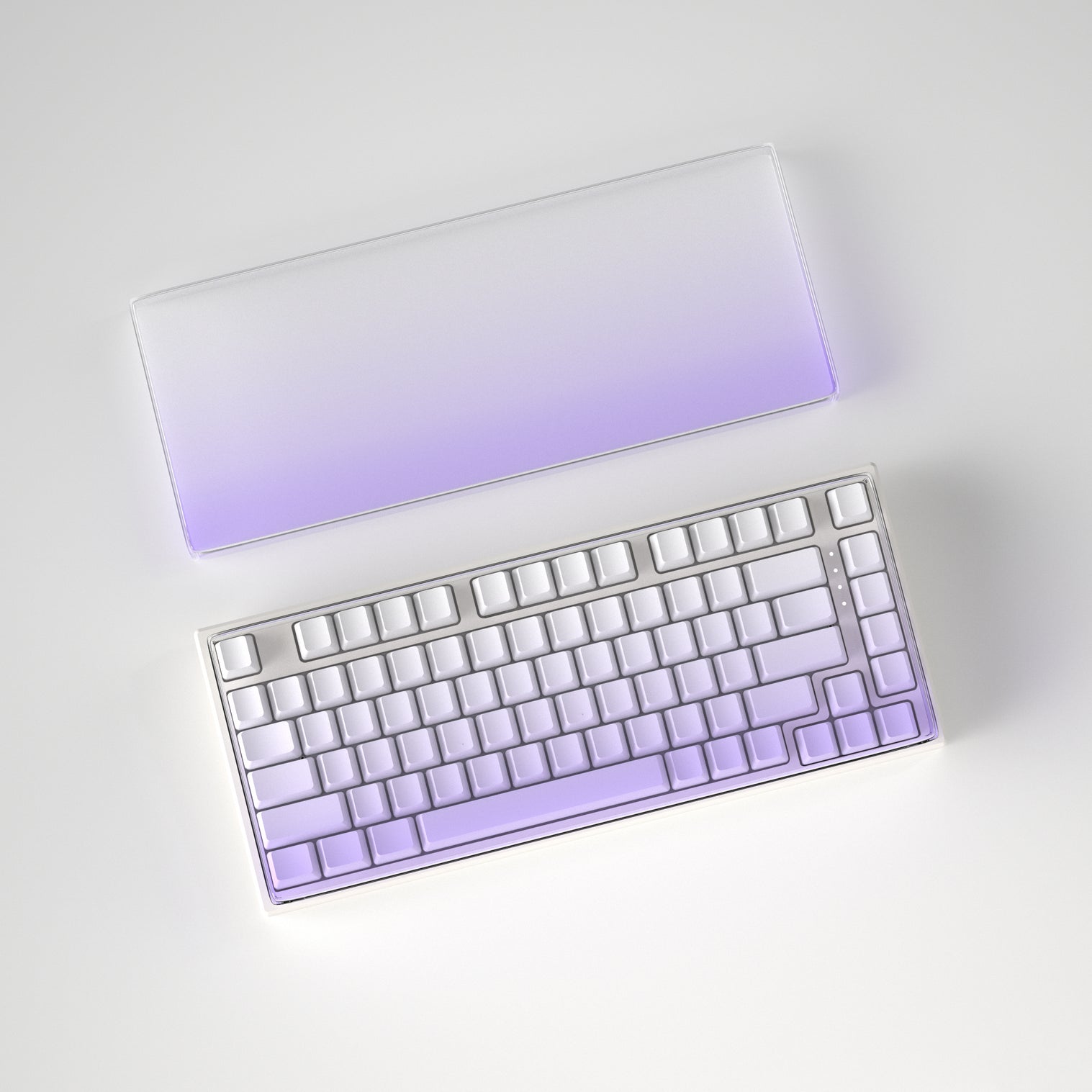 YUNZII Gradient Transparent Acrylic Keyboard Dust Cover – YUNZII KEYBOARD
