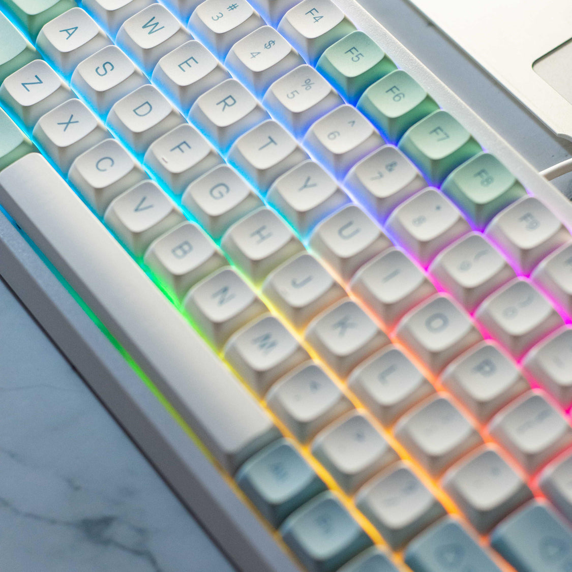YUNZII Mint Keycap Set – YUNZII KEYBOARD